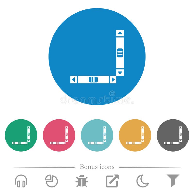 Horizontal Scrollbar Stock Illustrations – 237 Horizontal Scrollbar ...