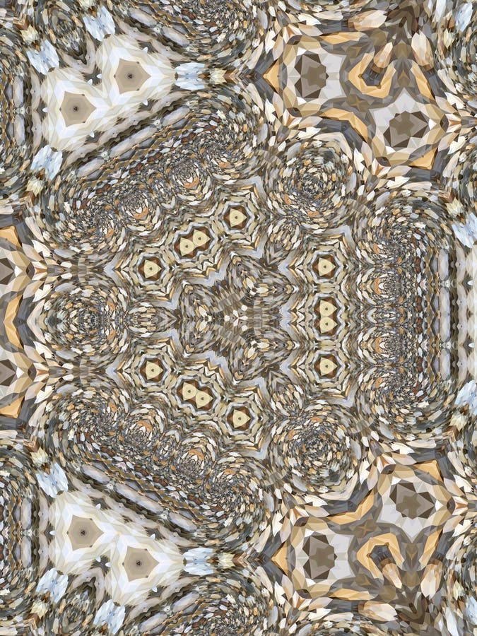 Vertical Illustration of Abstract Kaleidoscope Texture Background with ...