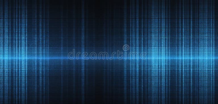 Vertical Illustration of Screen Scanline Noise with Light Horizontal ...