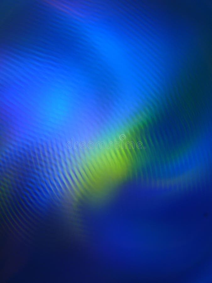 Vertical Illustration of Staggered Refracted Mottled Light Layers with ...