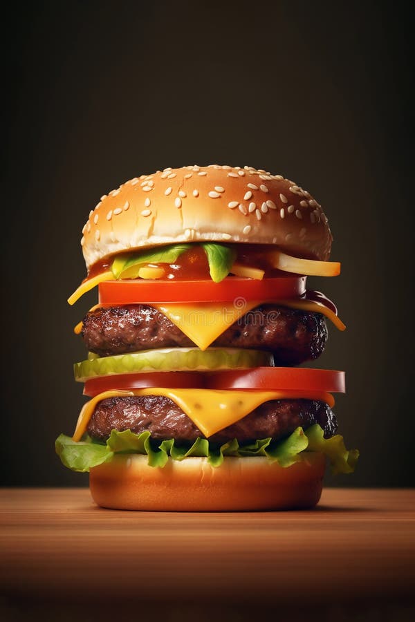 Multilayer Hamburger Stock Illustrations – 14 Multilayer Hamburger ...