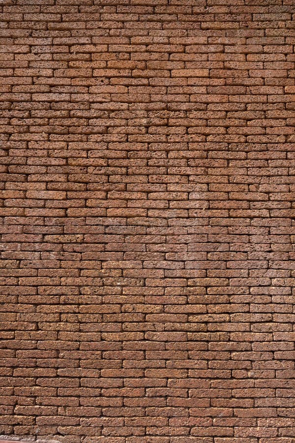 Vertical Image of Brick Wall Background Stock Photo - Image of dirty ...