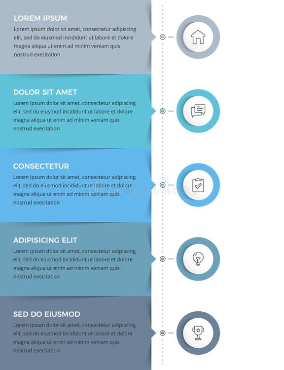 Vertical Infographic Template Stock Vector - Illustration of creative ...