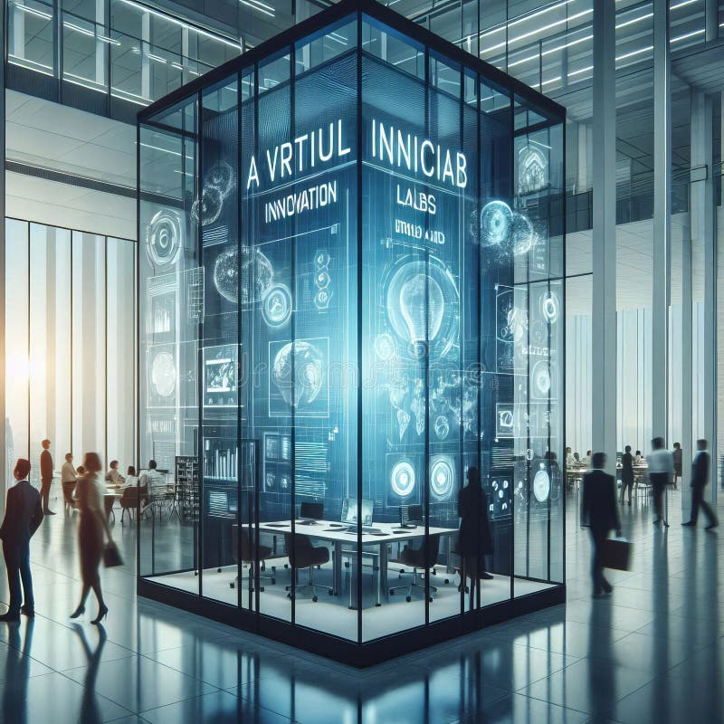 Vertical Innovation Labs Glass Enclosed Areas with Vertical Work Stock ...