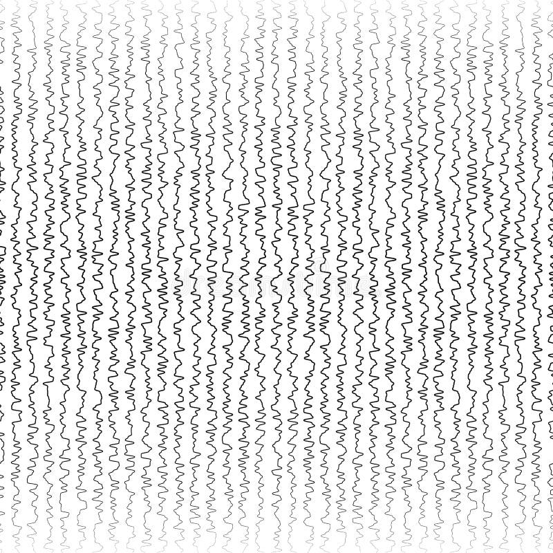 Vertical Jagged, Irregular Lines Pattern. Stock Vector - Illustration ...