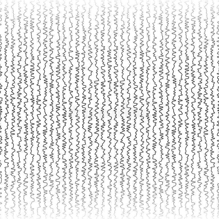 Vertical Jagged, Irregular Lines Pattern. Stock Vector - Illustration ...