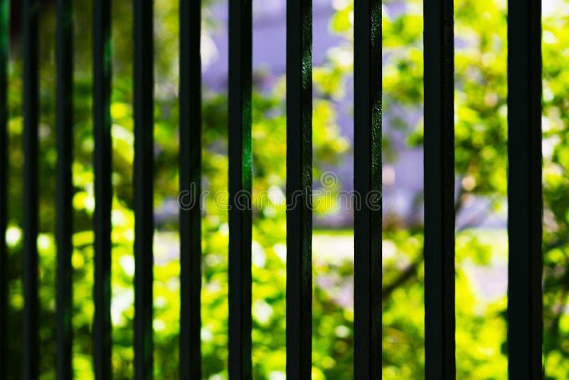 Vertical Jail Cell Bokeh Background Stock Image - Image of postcard ...