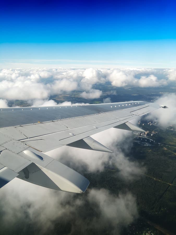Vertical Jet Wing Background Stock Photo - Image of megalopolis, rich ...