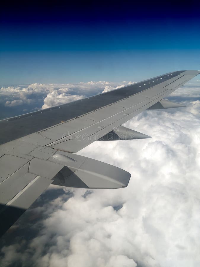 Vertical Jet Wing Background Stock Image - Image of buildings, outdoor ...