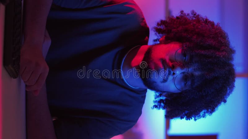 Vertical Keep Quiet Silent Man Meme Expression Stock Footage - Video of ...