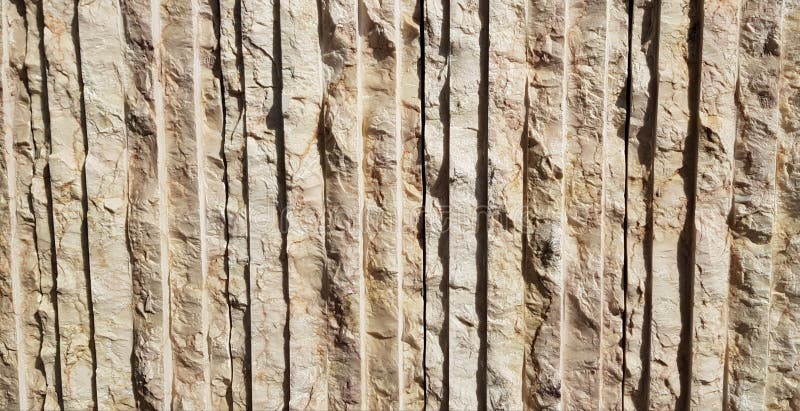 Vertical Layered White Stone Pattern Stock Photo - Image of twig ...