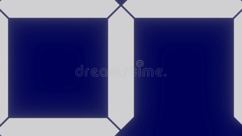 Vertical LCD Countdown Numbers from 10 To 1 on Blue Background - Moving ...