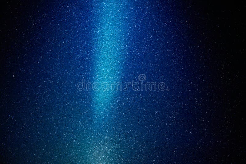 Vertical Light Blue Beam of Light on a Blue Gradient Background Stock ...