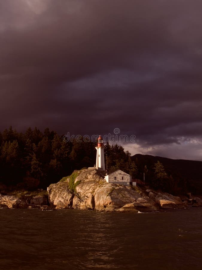 Vertical Lighthouse stock photo. Image of storms, park - 11277424