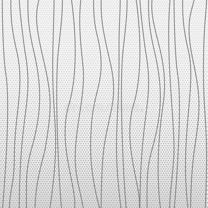Vertical Line Abstract Background Textures with Curves Illustration ...