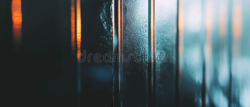 Vertical Lines Create a Subtle Texture in a Minimalist Composition with ...