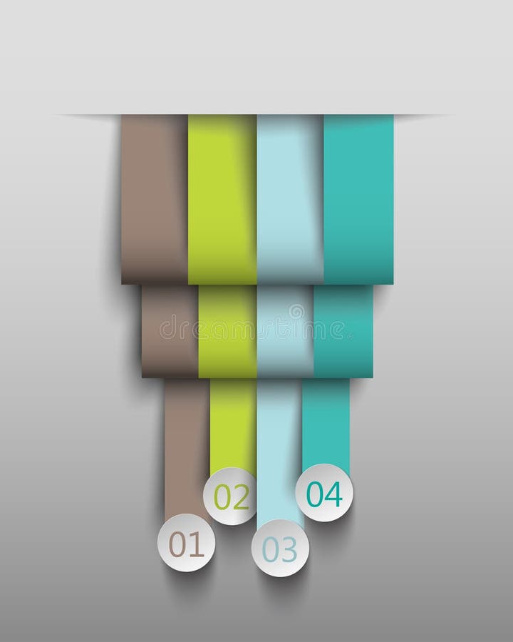 Vertical Lines of Data Business Presentations Stock Illustration ...