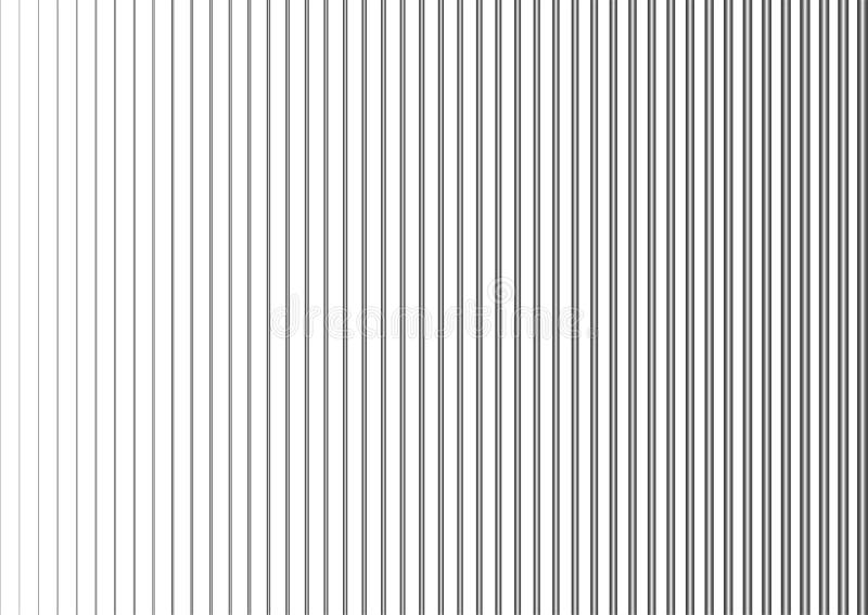 Vertical Lines, Linear Halftone. Pattern with Vertical Stripes. Vector ...