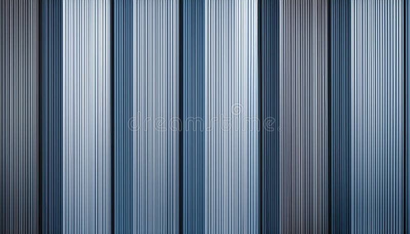 Vertical Lines of Metallic Texture in Blue Gray Create a Seamless ...