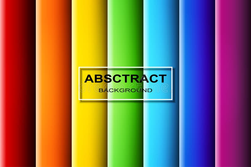 Vertical Lines of the Rainbow. Abstract Vector Background Stock Vector ...