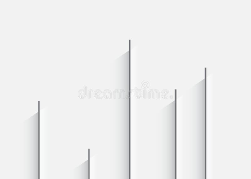 Vertical Lines with a Shadow. Background with Vertical Lines in ...