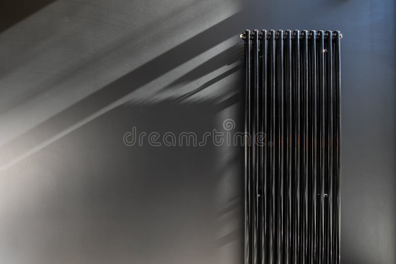 Vertical Long Heater Radiator Stock Photo - Image of house, flat: 176453770