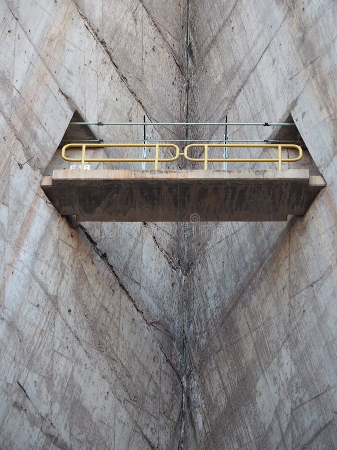 Vertical Low Angle Shot of a Short Bridge in between the Corner of Two ...