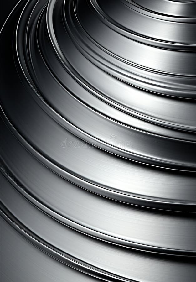 Vertical Metal Texture, Steel Silver Background - AI Generated Image ...