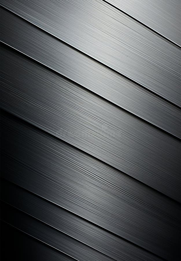 Vertical Metal Texture, Steel Silver Background - AI Generated Image ...