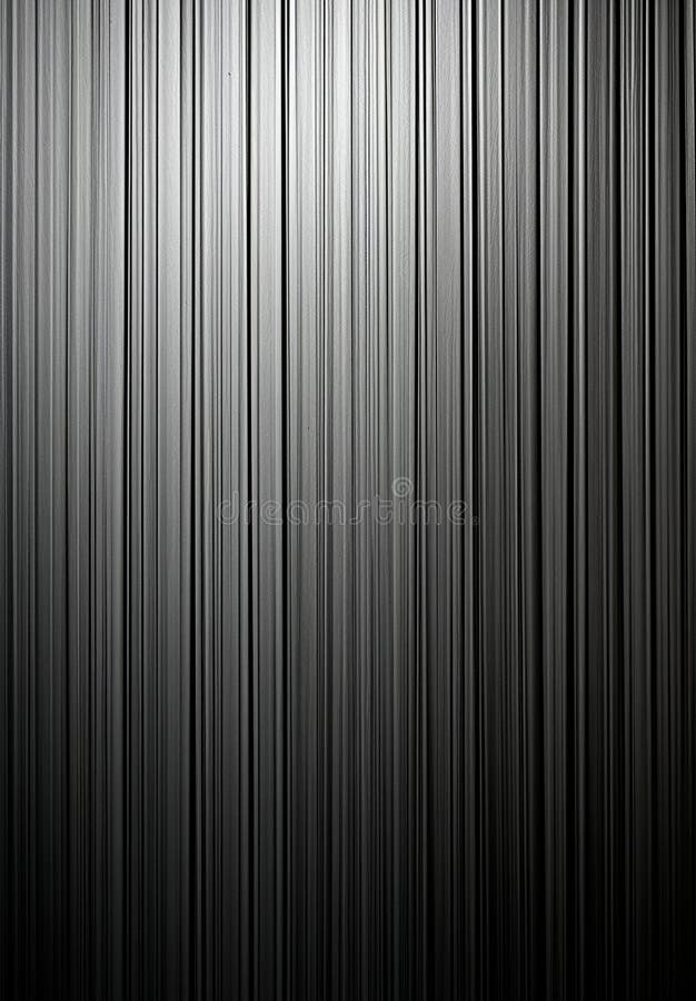 Vertical Metal Texture, Steel Silver Background - AI Generated Image ...