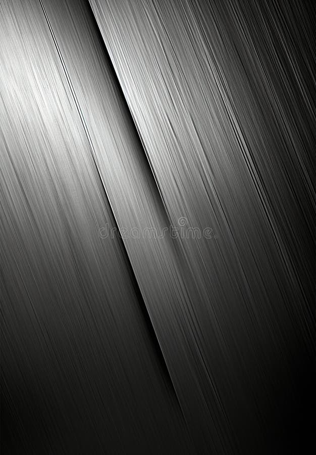 Vertical Metal Texture, Steel Silver Background - AI Generated Image ...