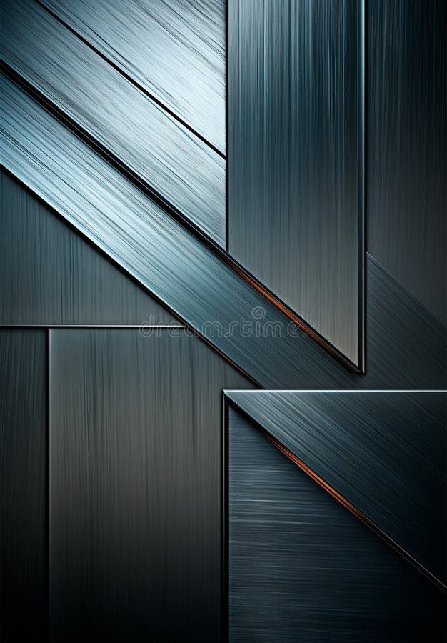 Vertical Metal Texture, Steel Silver Background - AI Generated Image ...
