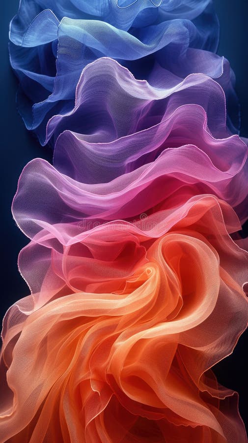 Vertical Neon Waves Pink Purple Hues Stock Photos - Free & Royalty-Free ...