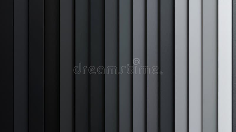 Vertical Monochrome Stripes Creating a Gradient from Black To White ...