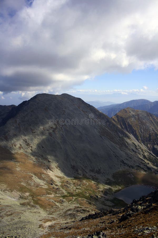 Vertical Mountain Landscape Stock Photo - Image of travel, retezat ...