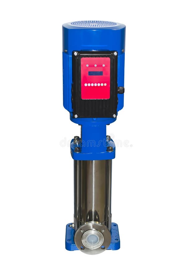 Vertical Multistage Pump Cross Section Stock Image - Image of pipe ...