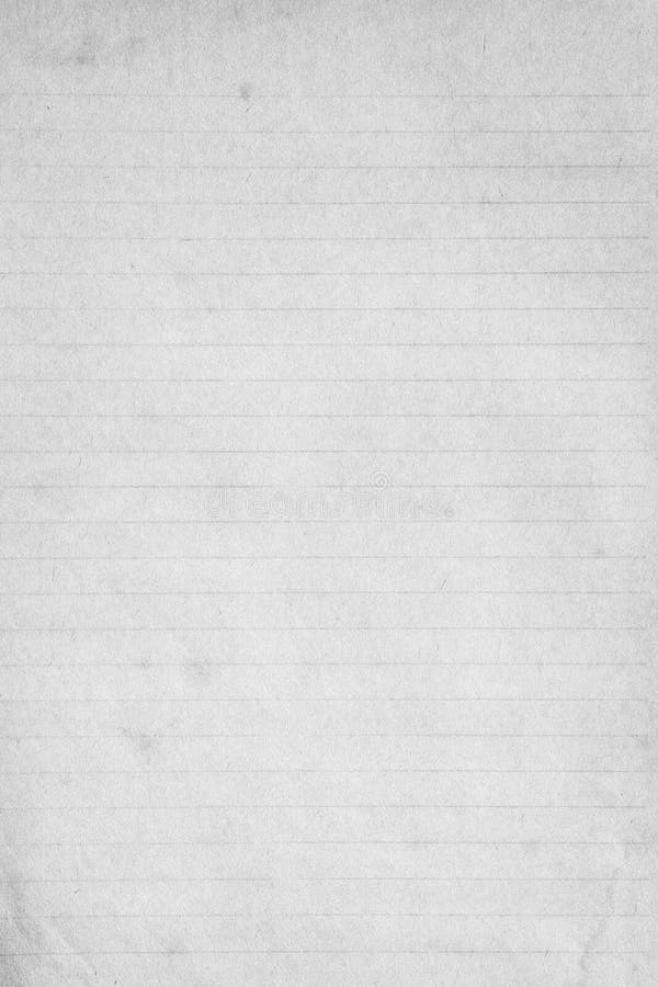 Vertical Note Paper Texture with Lines Stock Photo - Image of gray ...