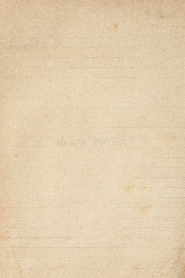 Vertical Note Paper Texture with Lines Stock Image - Image of ancient ...