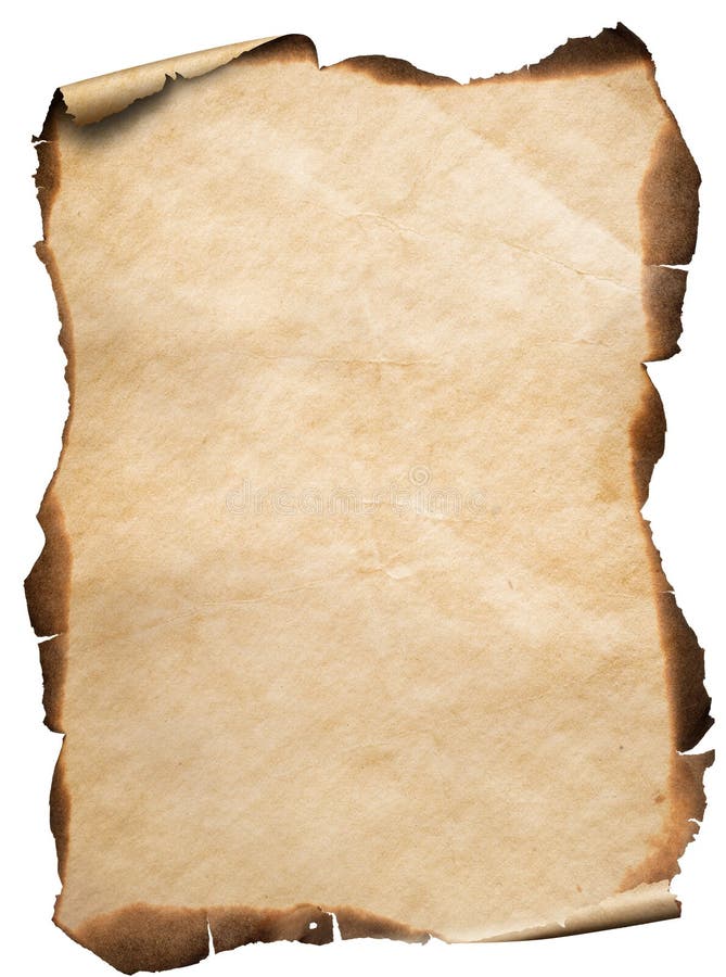 Old Vertical Paper Scroll Isolated Stock Photo - Image of isolated ... Old Vertical Paper Scroll Isolated Stock Photo - Image of isolated ...