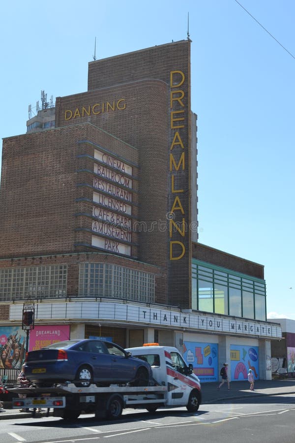Vertical of the Old Dreamland Cinema Complex in Margate, United Kingdom ...