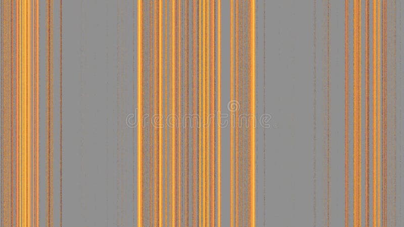 Orange Parallel Wave Lines Slow Flowing Animation on Isolated White ...