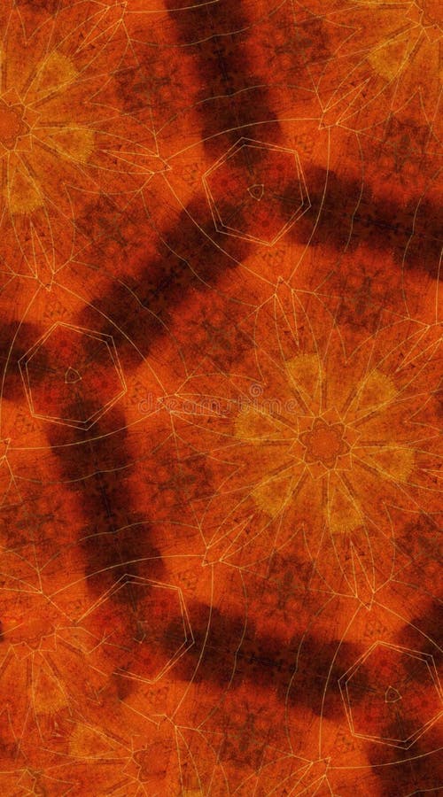 Orange Texture Depicted in an Abstract Style Stock Illustration ...