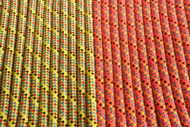 Vertical Orange and Yellow Mountain Rope Texture Stock Image - Image of ...
