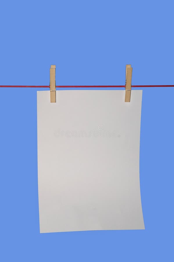 Washing Line with Drying Clothes Stock Photo - Image of weather, house ...