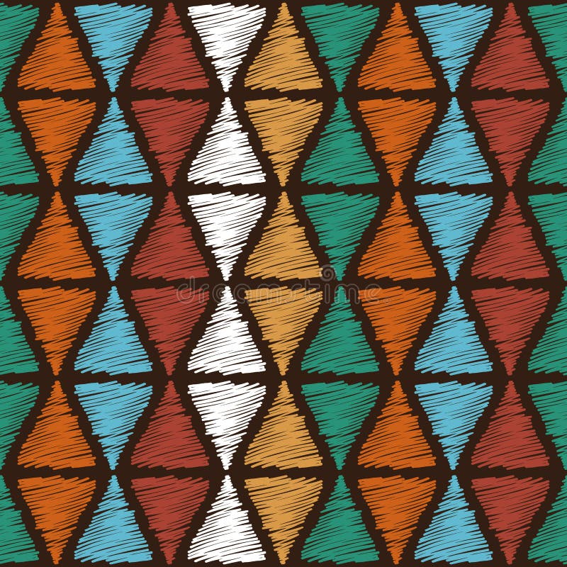 Vertical pattern stock vector. Illustration of retro - 68219863