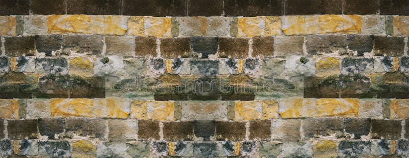 Vertical Pattern Stone Granite Blocks Light and Dark Weathered Texture ...