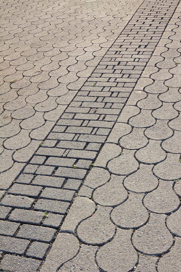 Vertical Pavement Background with Fish Scale Pattern Stock Photo ...