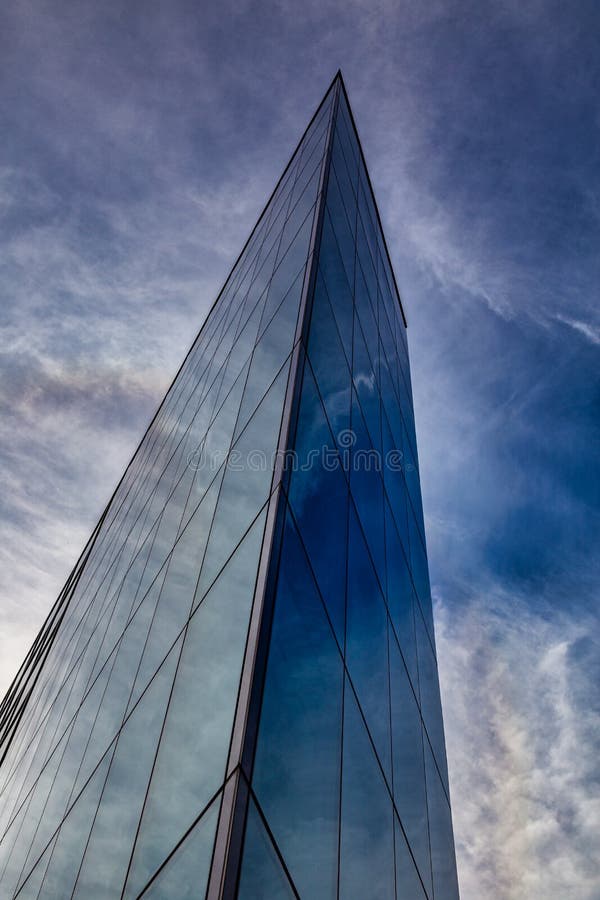 Vertical Perspective of Architecture Stock Image - Image of view ...