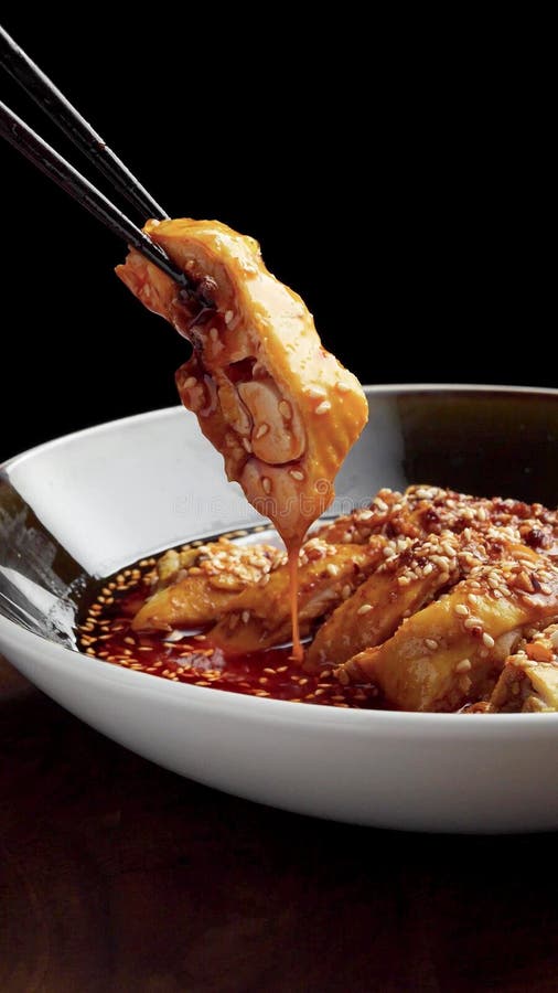 A Vertical Photo of Asian Food Stock Photo - Image of chinese, chicken ...