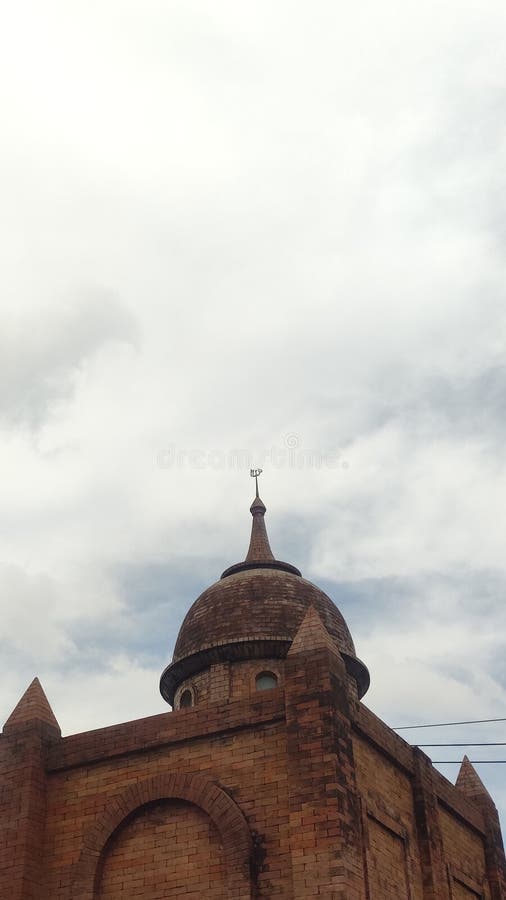 Vertical Photo of a Brick Prayer Room Building Stock Photo - Image of ...